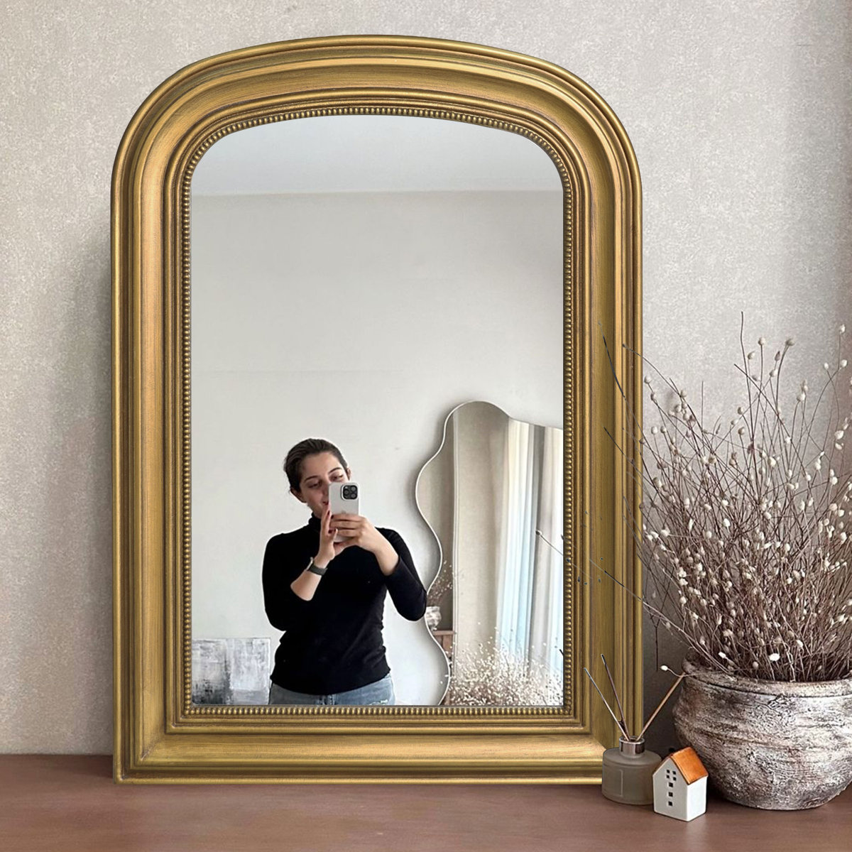 Alcott Hill® Fiffie Unique Design Baroque Style Vintage Solid Wood ...