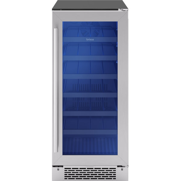 Zephyr Brisas 15 In. 28-Bottle Single Zone Wine Cooler | Wayfair