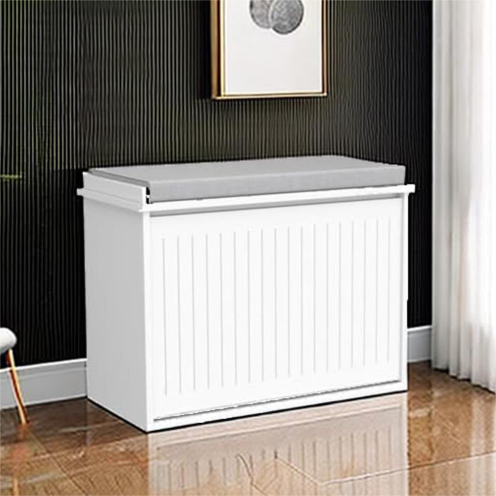 Latitude Run® Small Shoe Bench, Storage Bench With Removable Seat ...