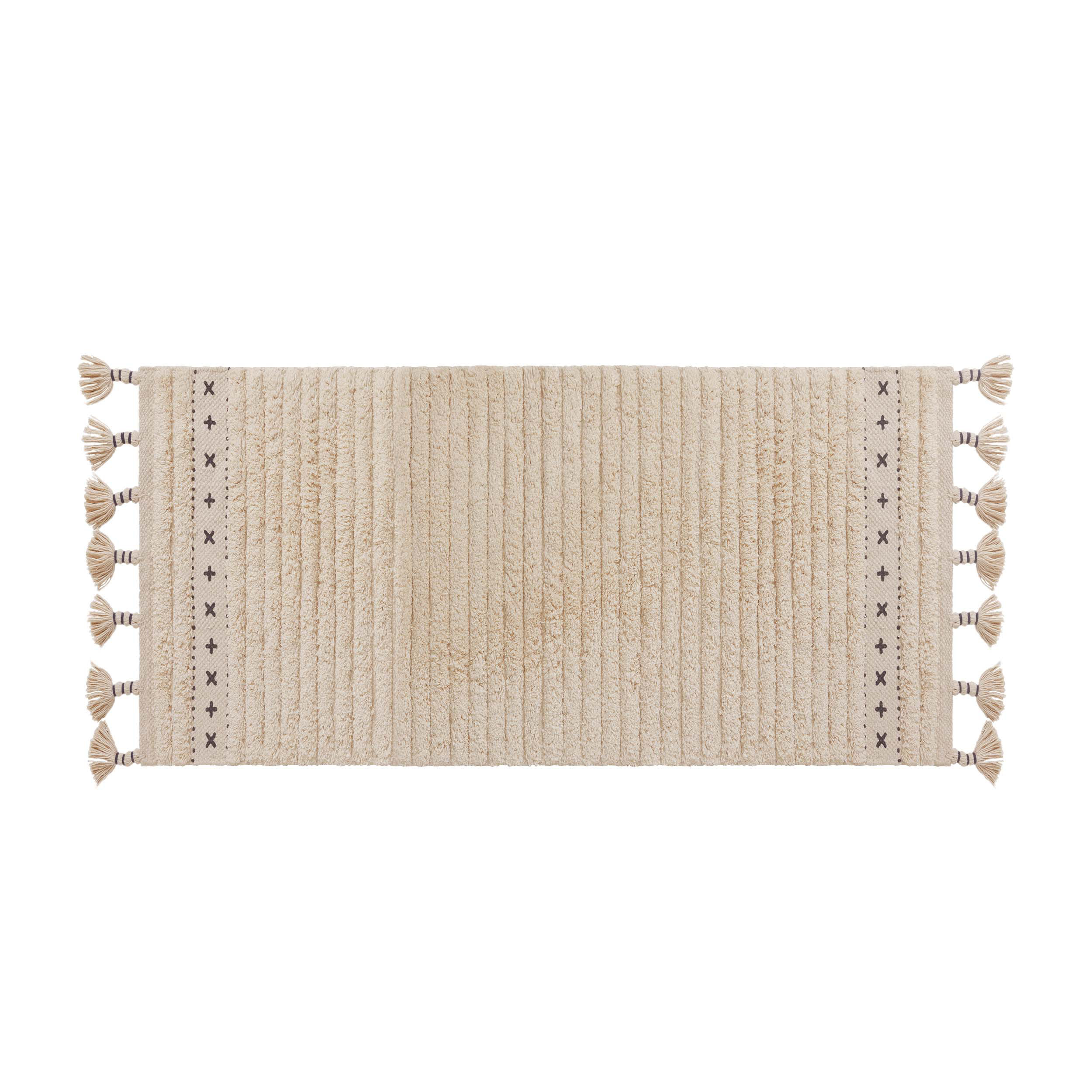 Lucky Brand Maharis Fringe Bath Rug & Reviews | Wayfair