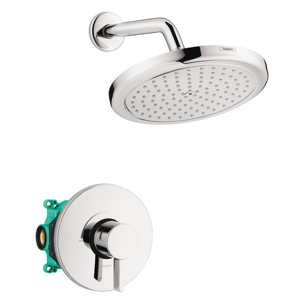 Hansgrohe Croma Shower Faucet with Rough-in Valve & Reviews | Wayfair