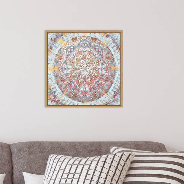 Bungalow Rose Joseba Round Wood Wall Mirror | Wayfair