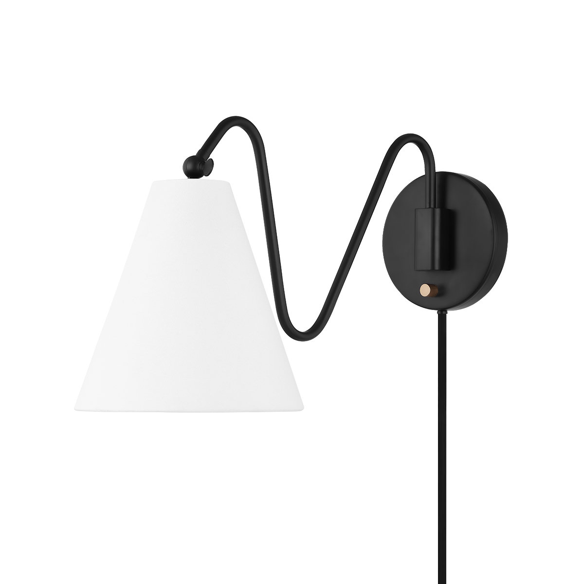 Hudson Valley Lighting Onda Plug-in Sconce by TALI ROTH | Wayfair