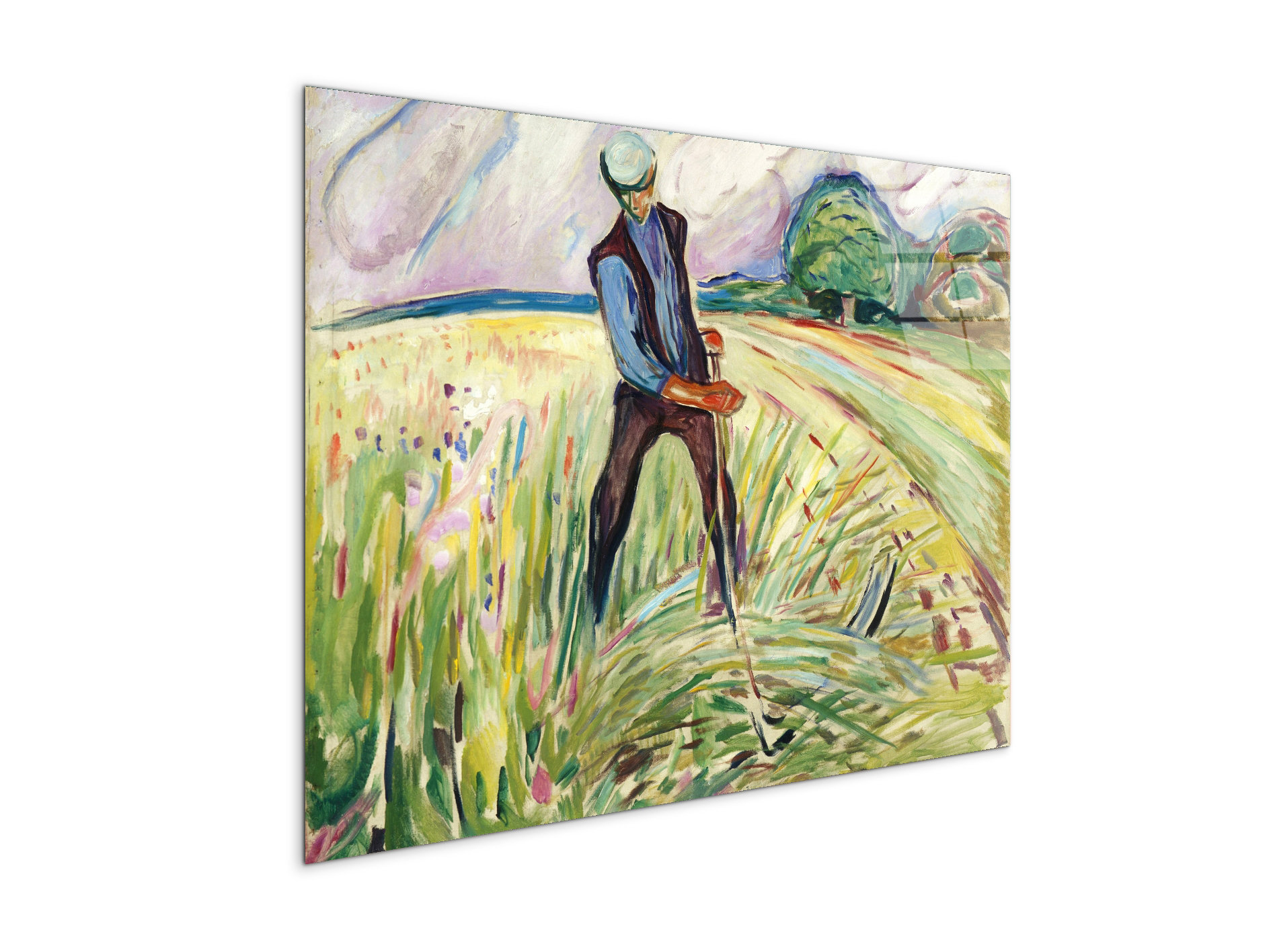 Ebern Designs The Haymaker by Munch Edvard 57cm H X 76cm W CrystalArt ...