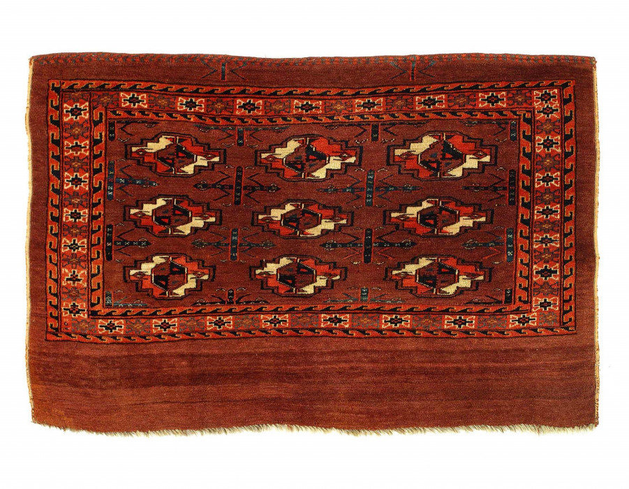 Isabelline Handmade antique Turkmen Yomud rug 2'2'' X 4' | Wayfair