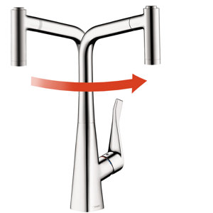 Hansgrohe Metris Single Handle Kitchen Faucet & Reviews | Wayfair