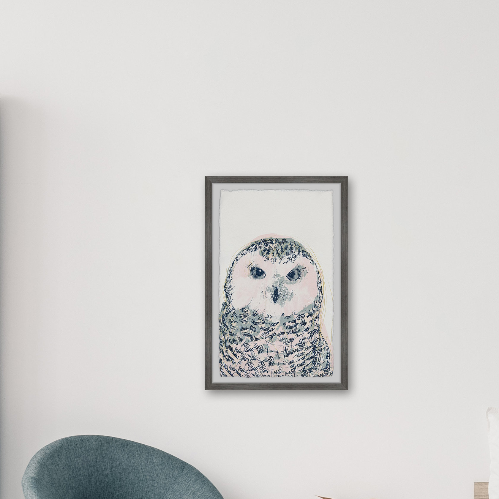 Isabelle & Max™ Funky Owl Portrait IV - Picture Frame Print | Wayfair