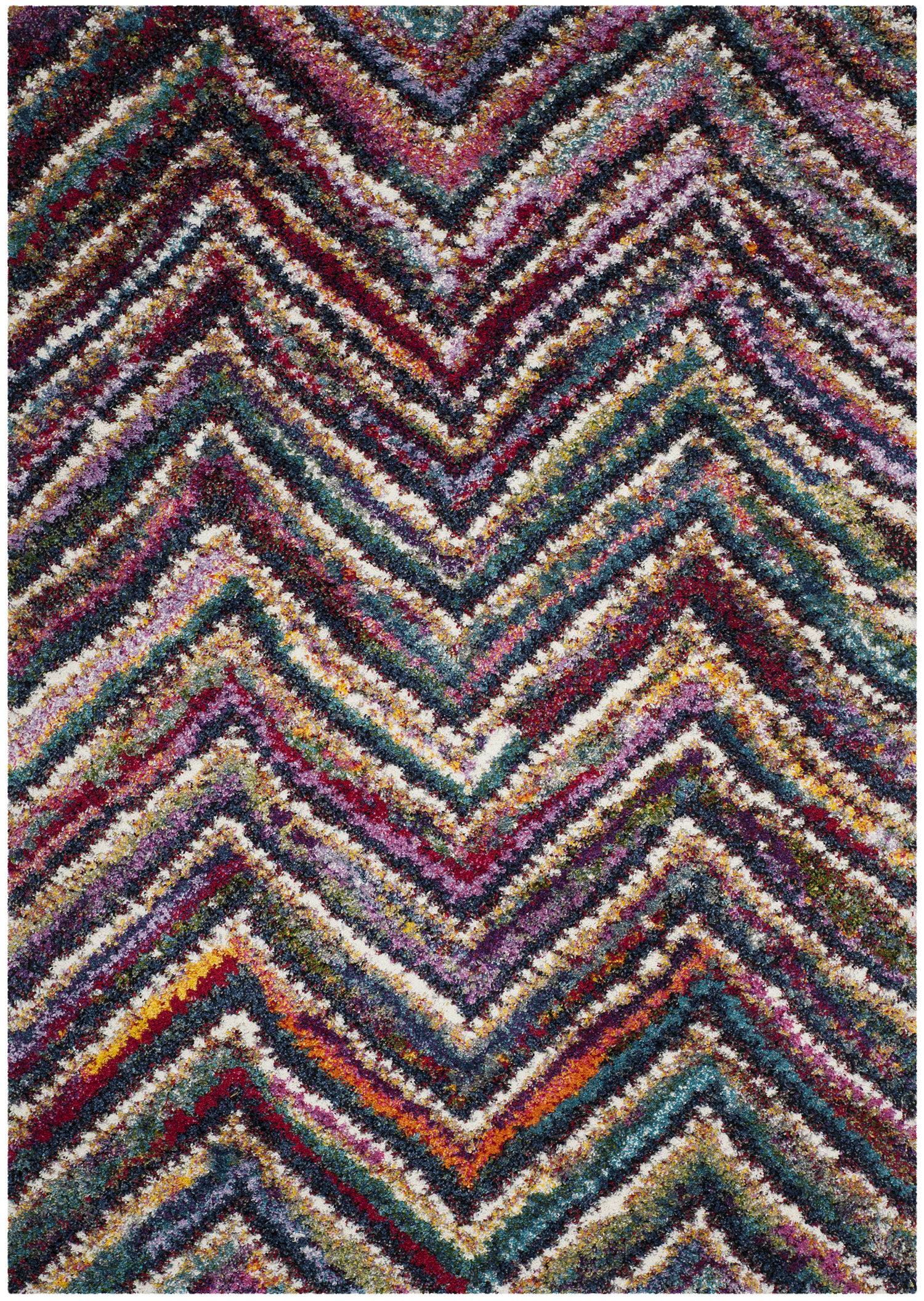 Latitude Run® Gleno Performance Chevron Rug | Wayfair