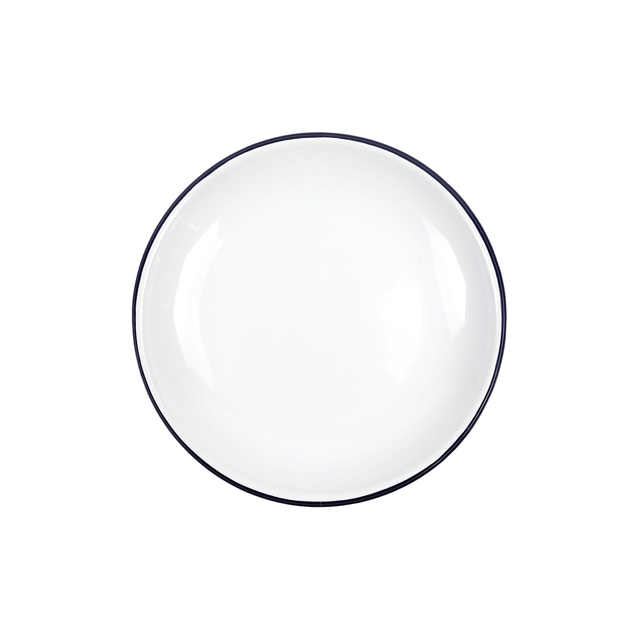 Crow Canyon Home Crow Canyon Enamelware Vintage Coupe Dinner Plates ...