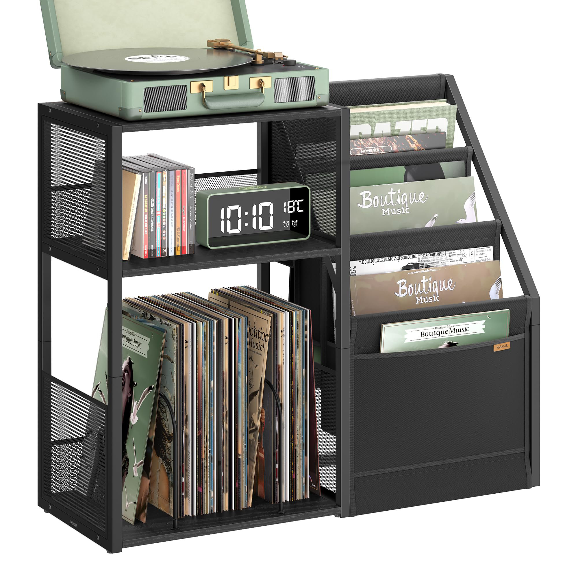 Alcott Hill® Record Player Stand | Wayfair