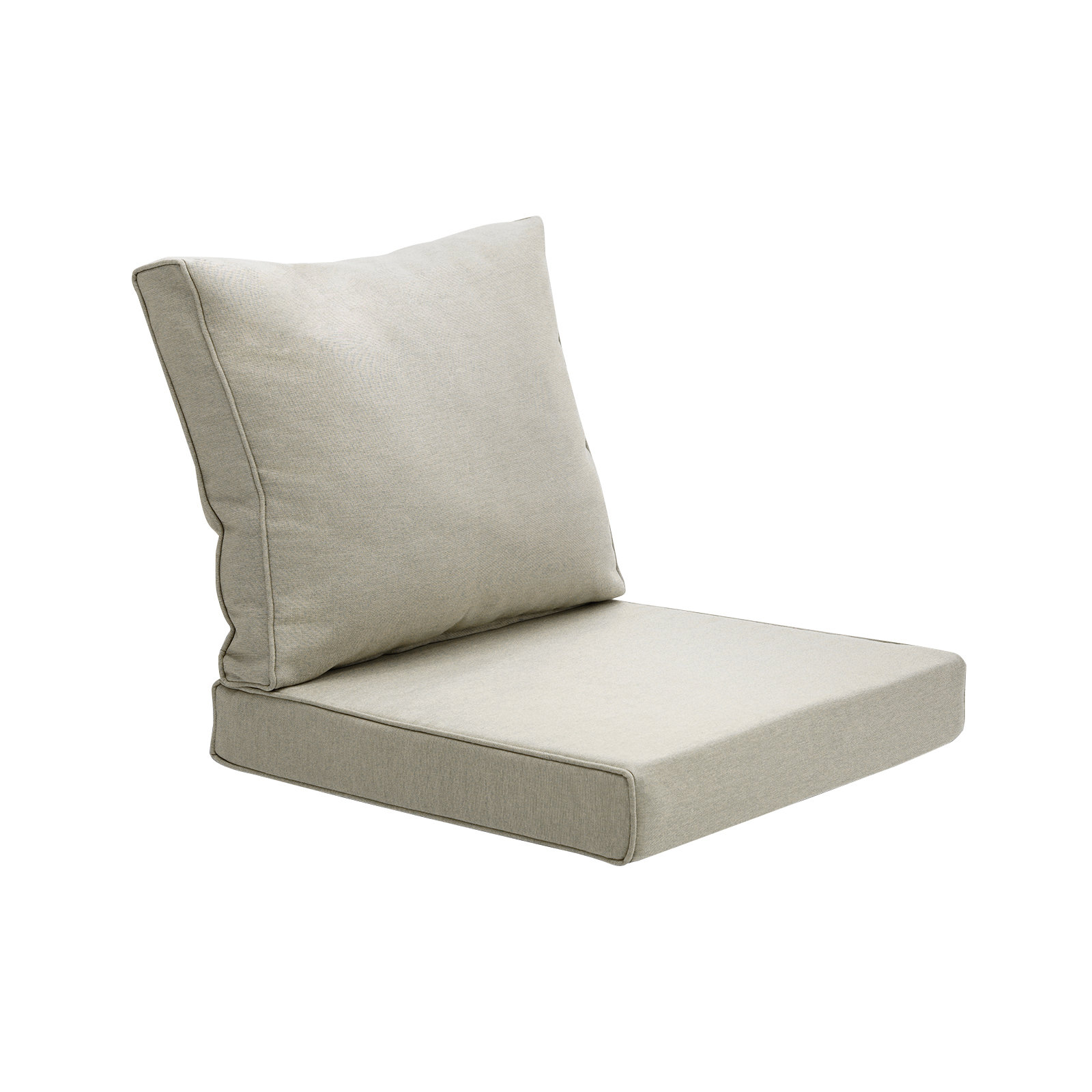 LebenLiebe Patio Furniture Sofa Cushion Set Outdoor Deep Seating ...