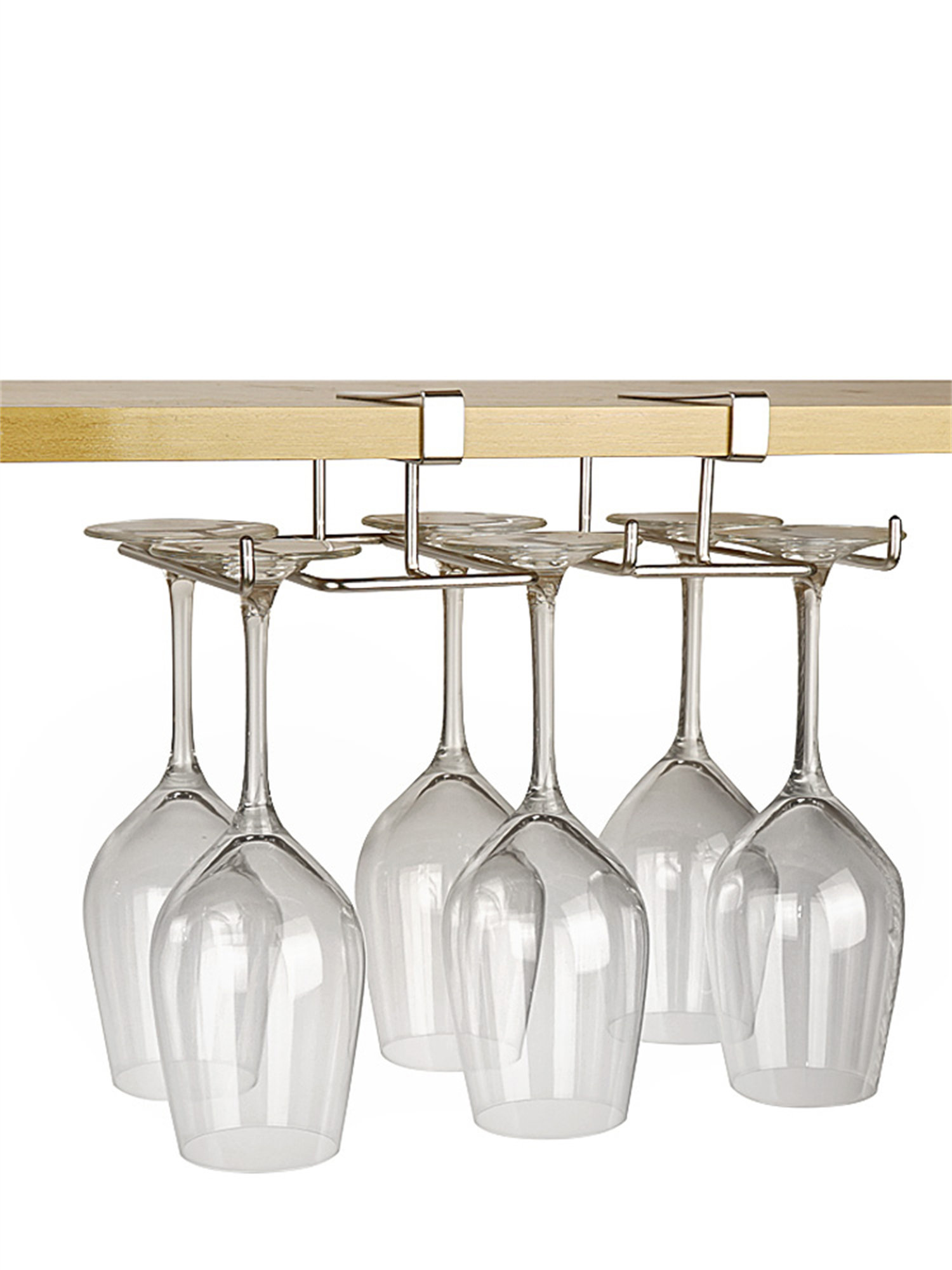 17 Stories Upside-Down Hanging Glass Rack - Wayfair Canada
