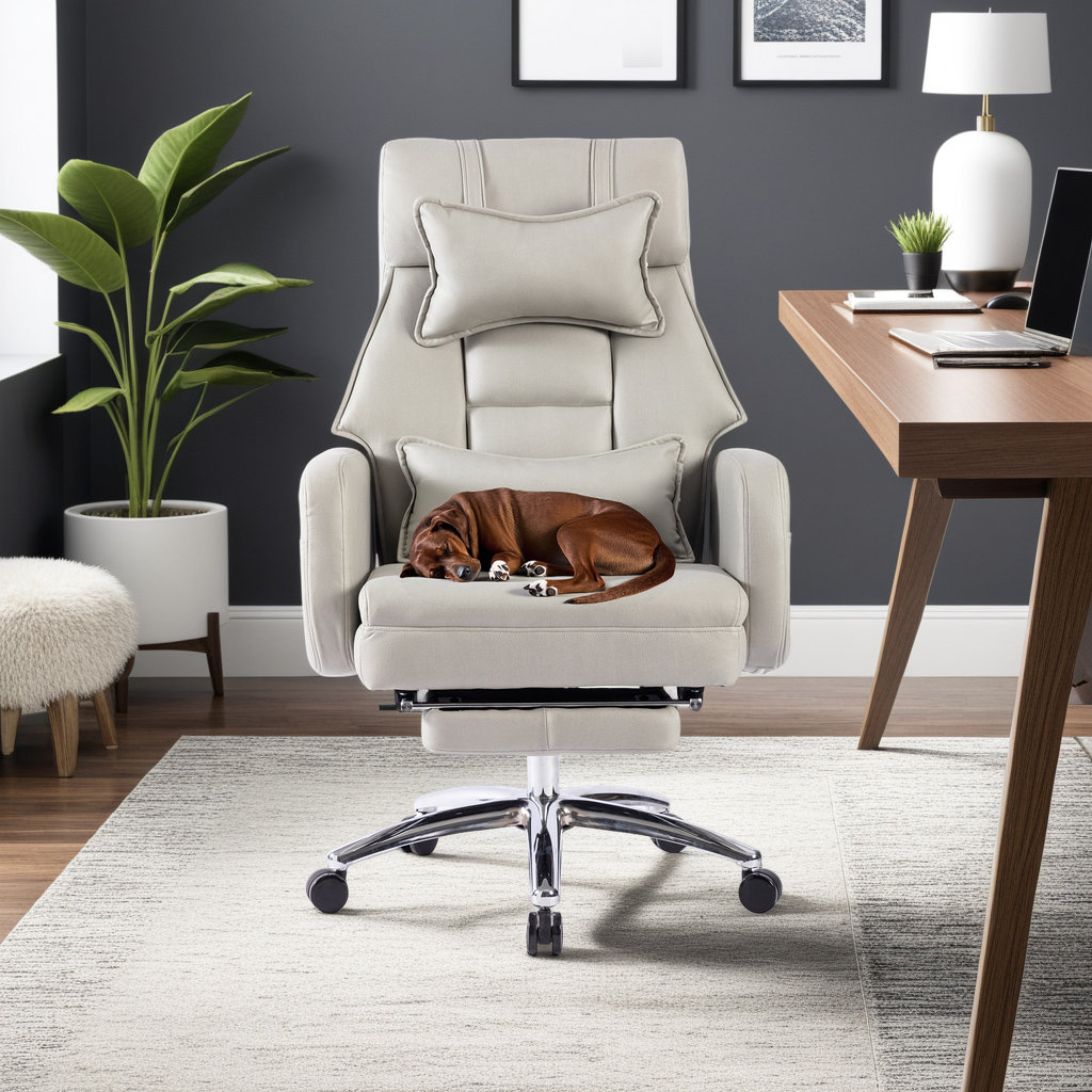 Inbox Zero 155° Reclining Chiar,Swivel Office Chair with Technology ...