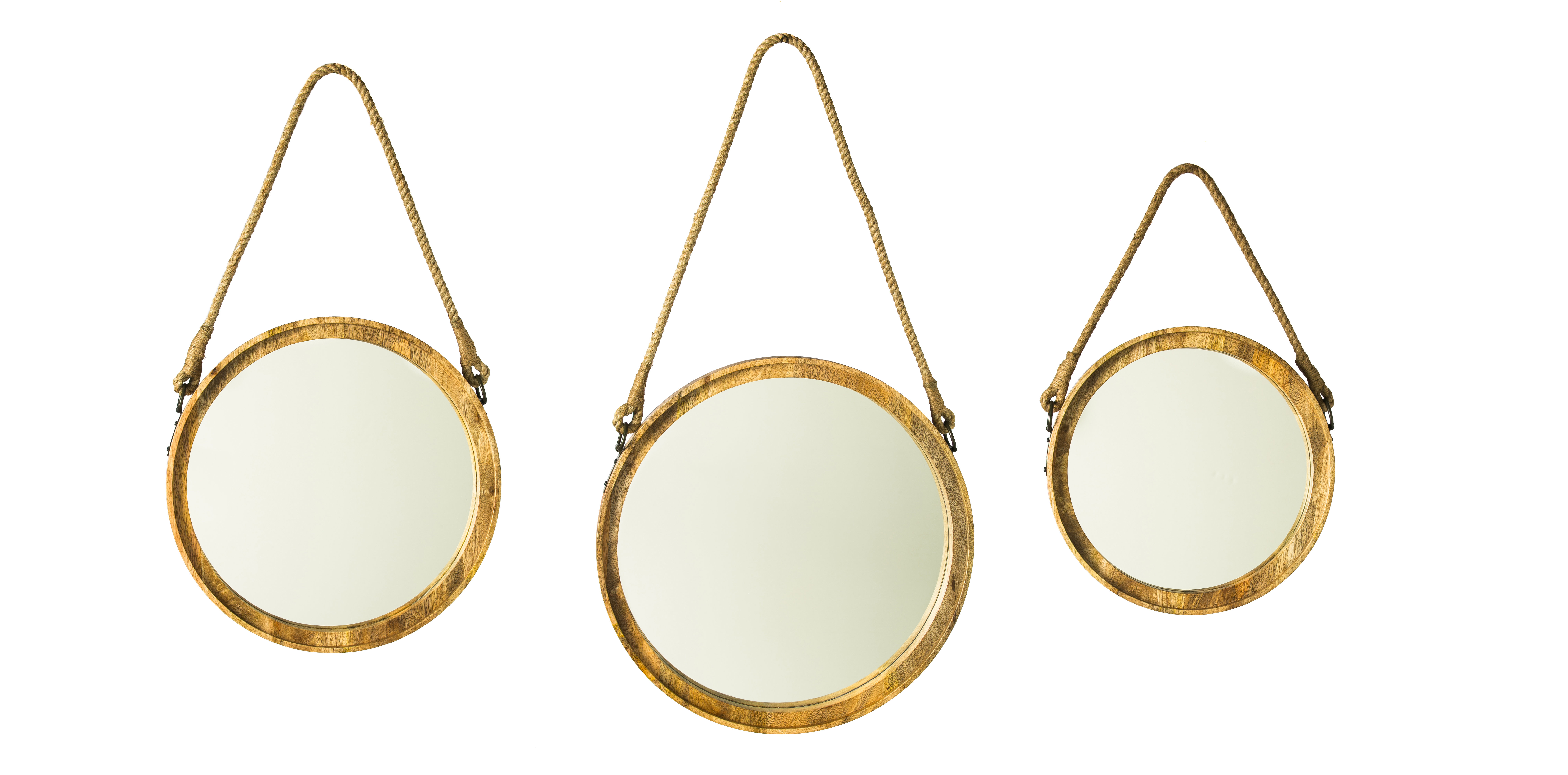 Rosecliff Heights Hallowell Round Wall Mirrors Set | Wayfair
