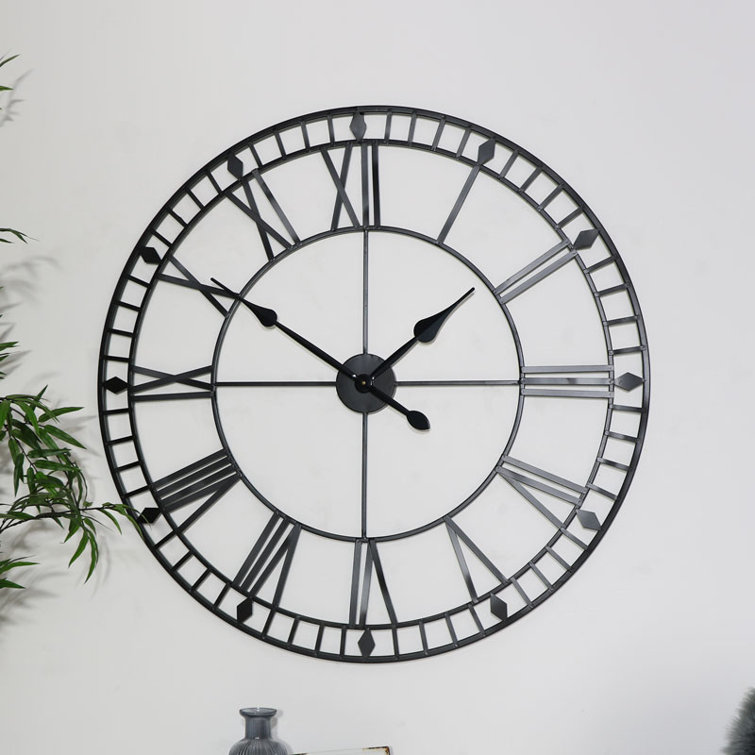 Williston Forge Eccleston Metal Wall Clock | Wayfair.co.uk