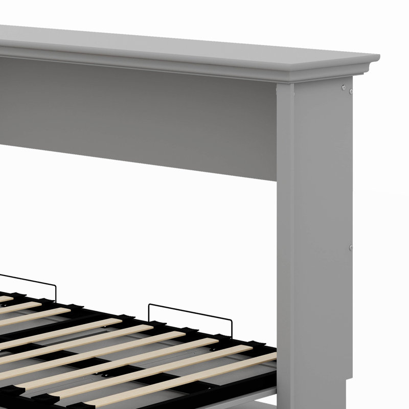 Latitude Run® Twin Size Murphy Bed, Can Be Folded Into A Cabinet | Wayfair