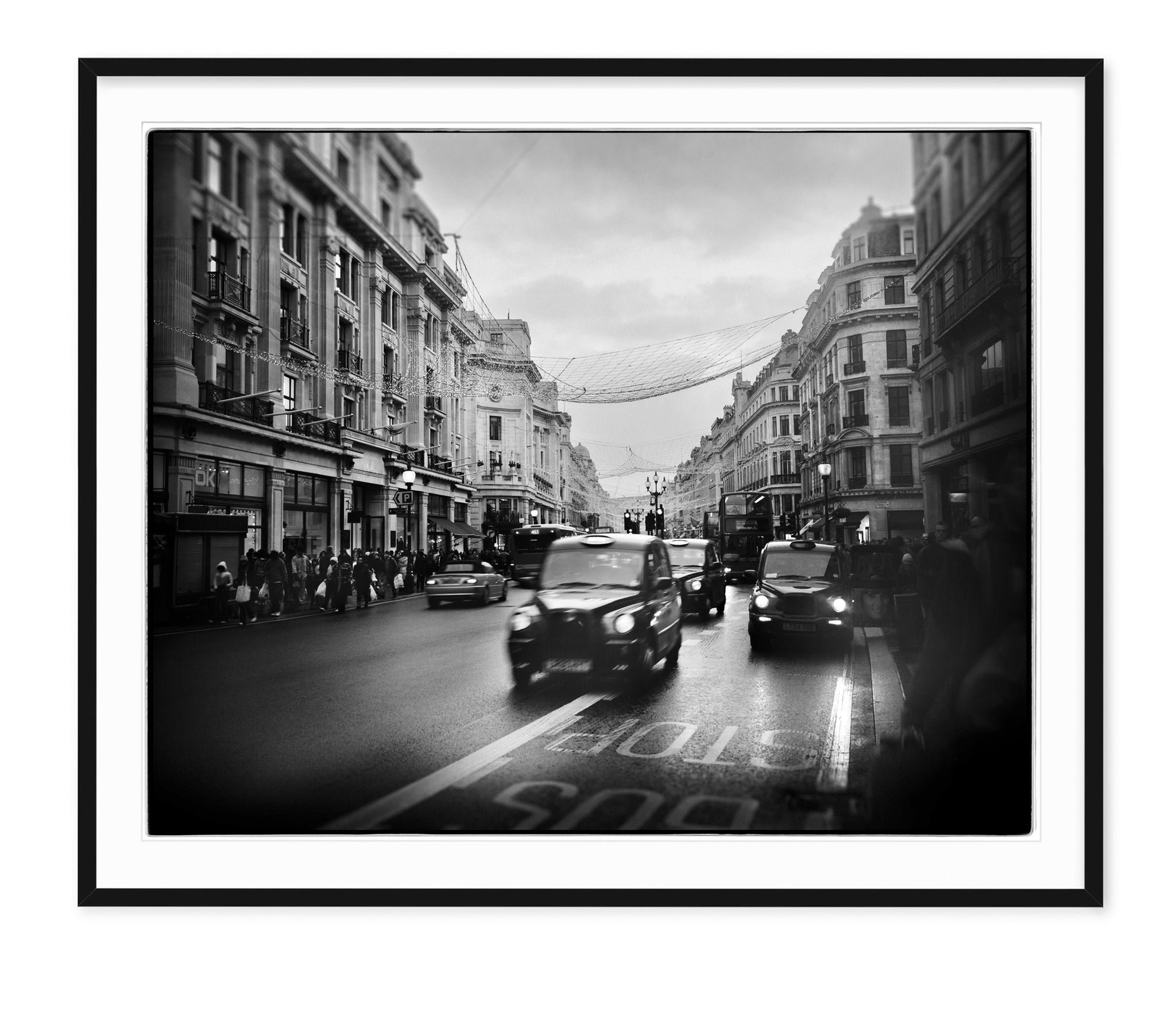 The Riley Collection Black Cabs, London - Picture Frame Photograph on ...