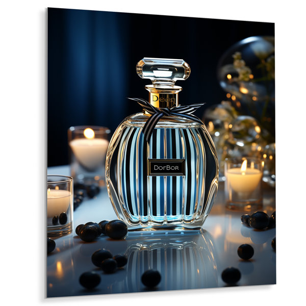 House of Hampton® " Fashion Blue Perfume Delight III " | Wayfair