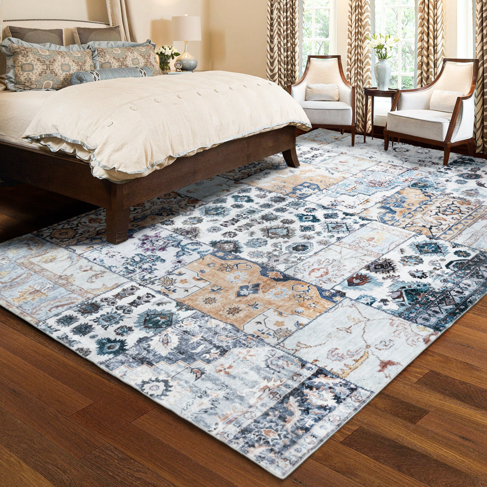 Bungalow Rose Imitation cashmere Area Rugs | Wayfair