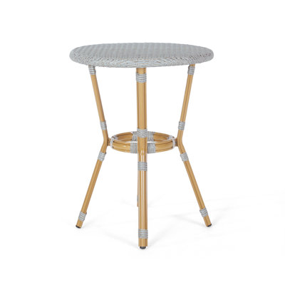 Longshore Tides Wicker Bistro Table & Reviews | Wayfair