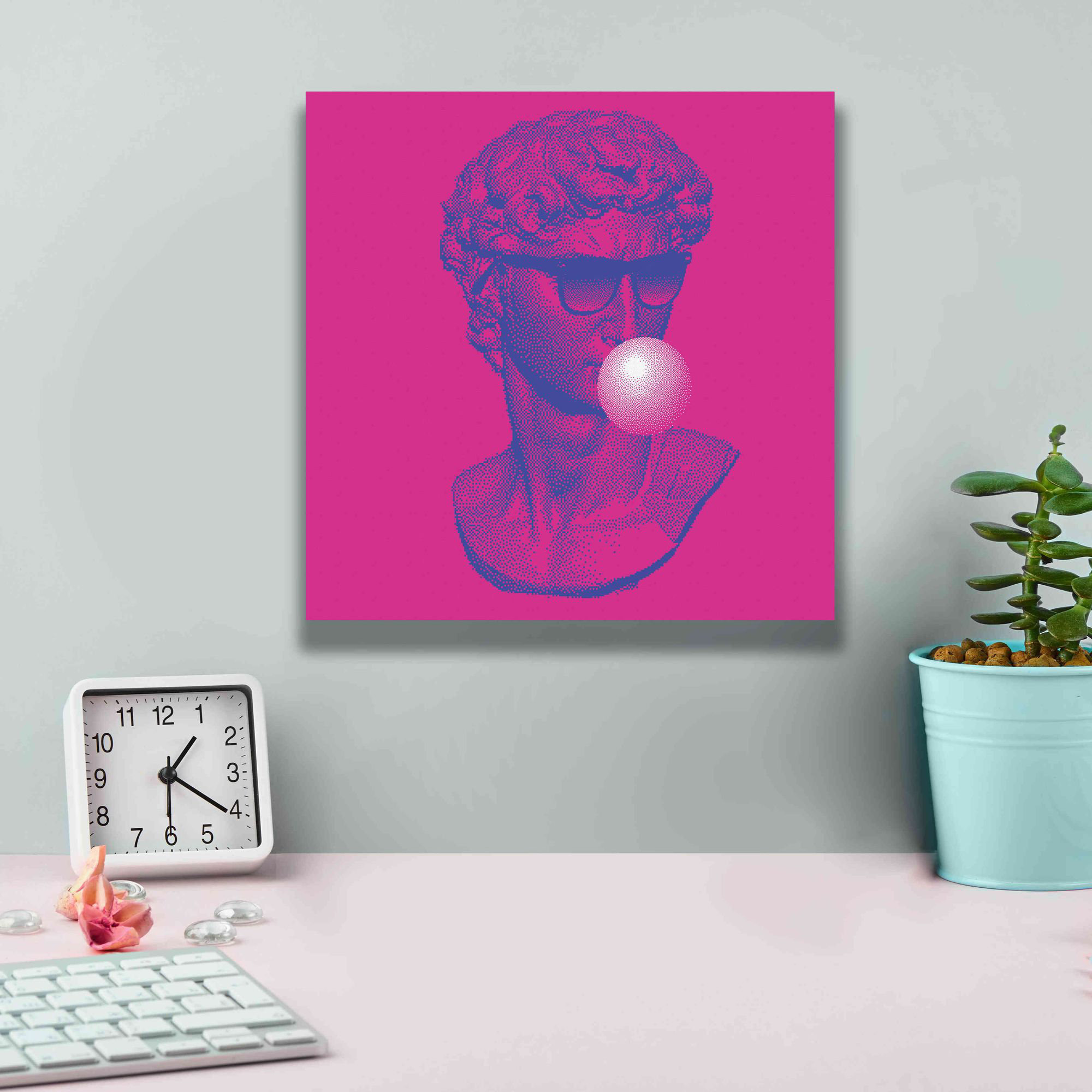 Trinx® 'Michelangelos Pixel David' By Epic Portfolio, Canvas Wall Art ...