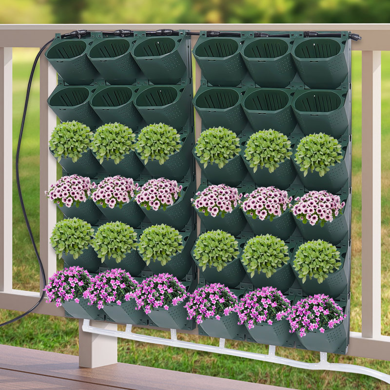 Arlmont & Co. Rufo Self-Watering Wall Planter | Wayfair