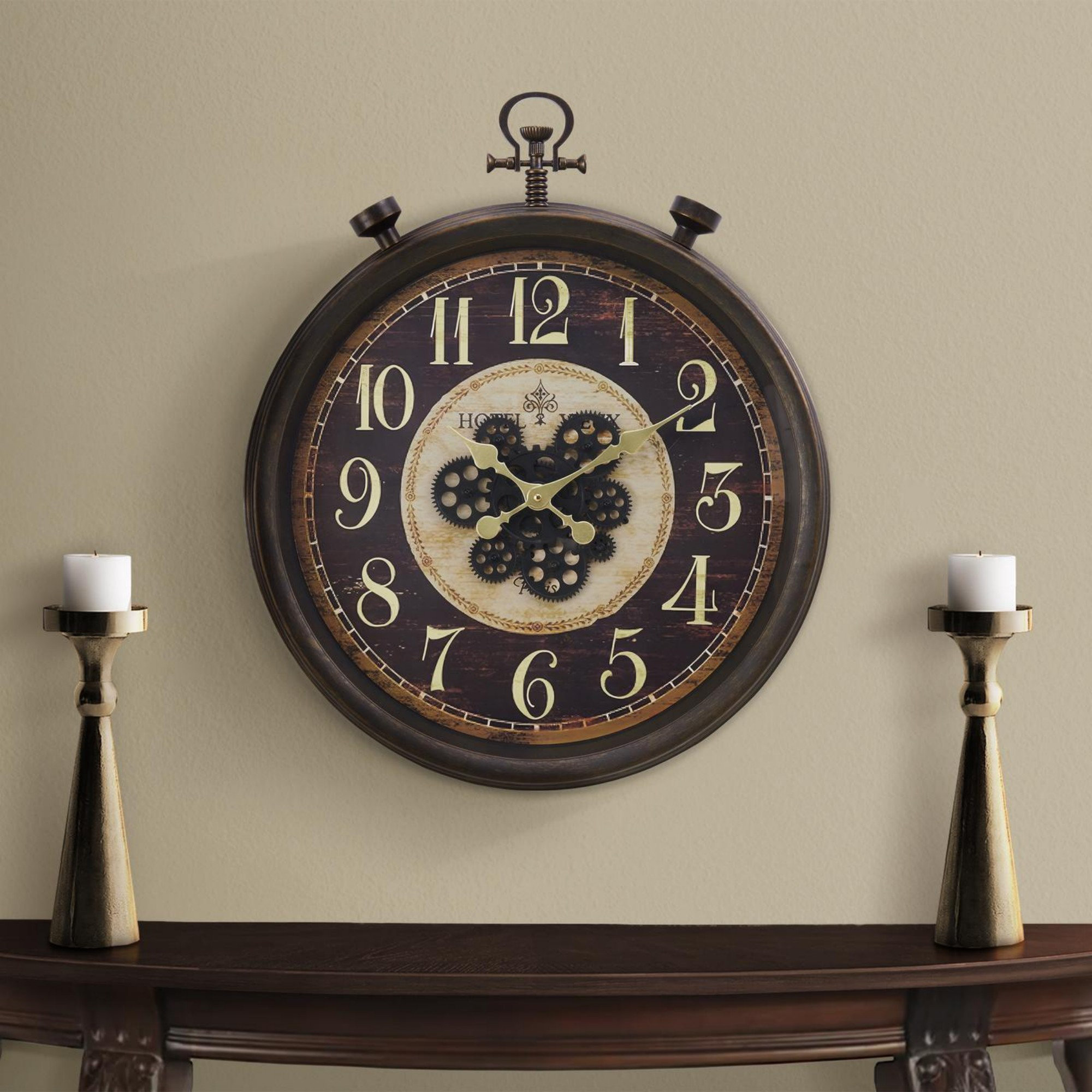 Trent Austin Design® 24" Round Wall Clock | Wayfair