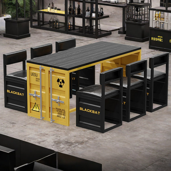 Industrial Style Sofa Industrial Air Container Table And Chairs ...