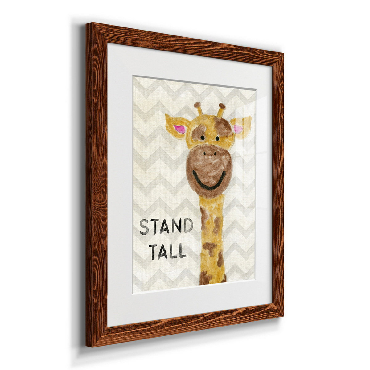 Indigo Safari Safari Stand Tall - Picture Frame Painting Print on Paper ...