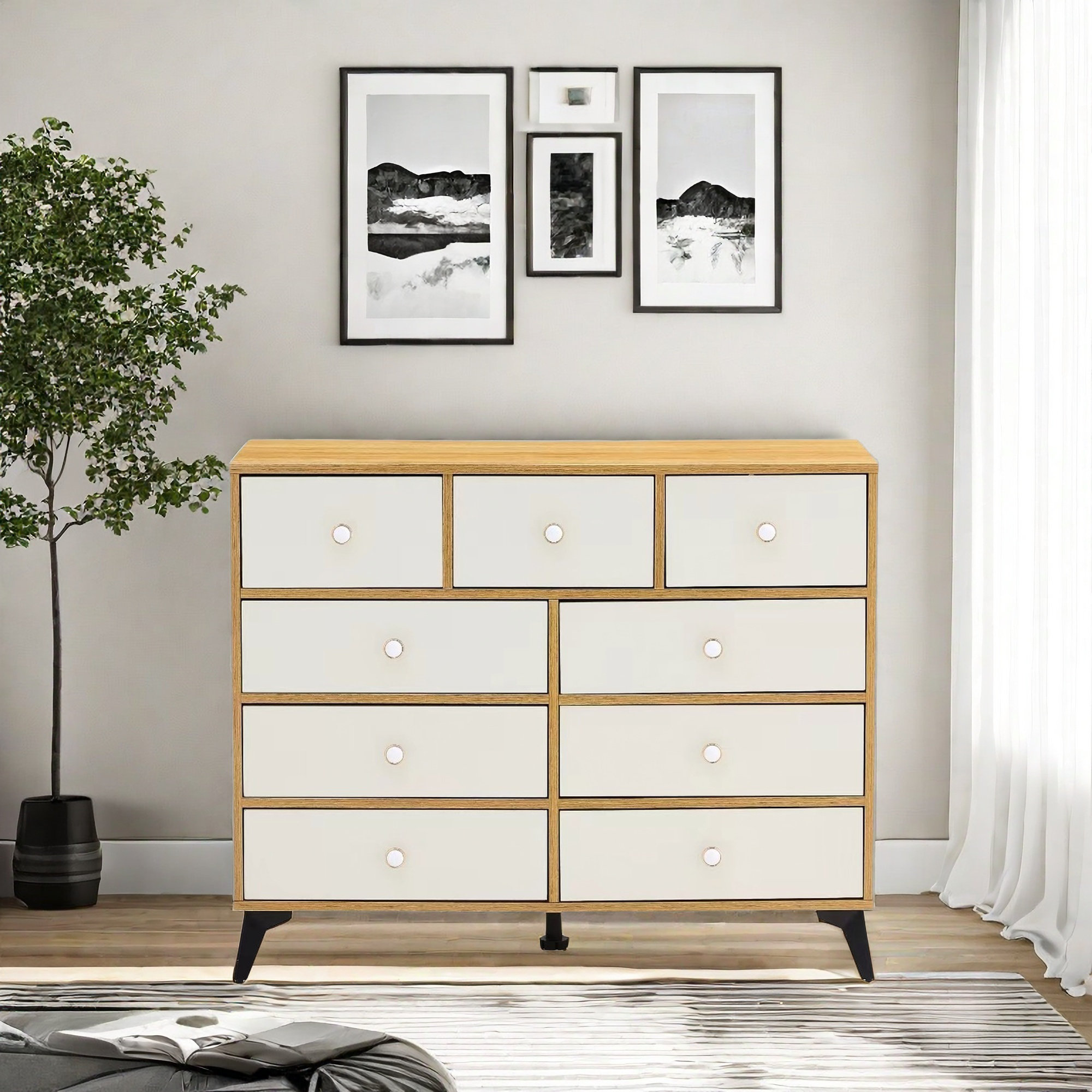 Ebern Designs Zareya Dresser Chests for Bedroom | Wayfair