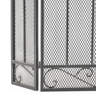 Everly Quinn Luxe Fireplace Screen – Sophisticated Spark Barrier for ...