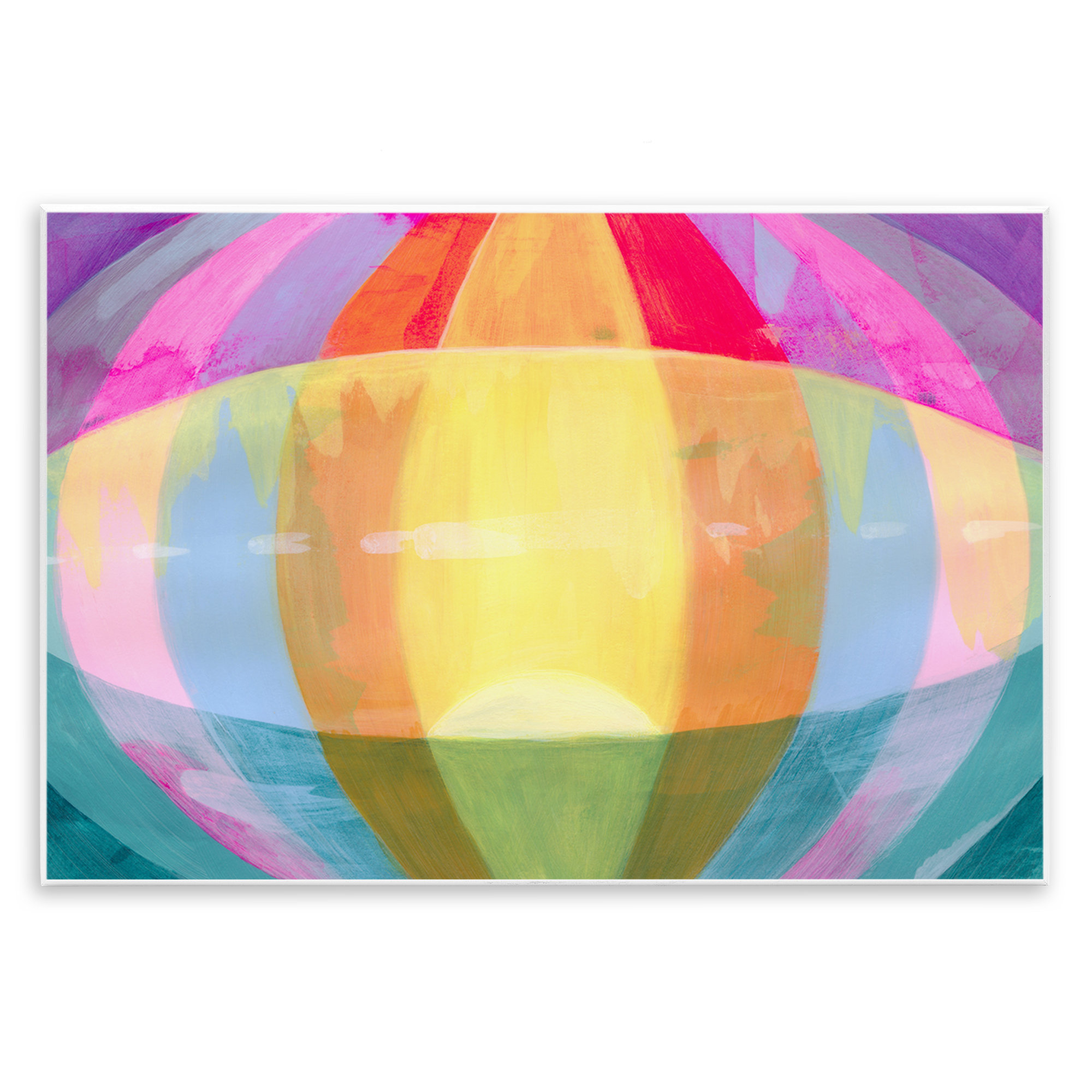 Ophelia & Co. Rounded Neon Flare Wall Plaque, design by Grace Popp ...