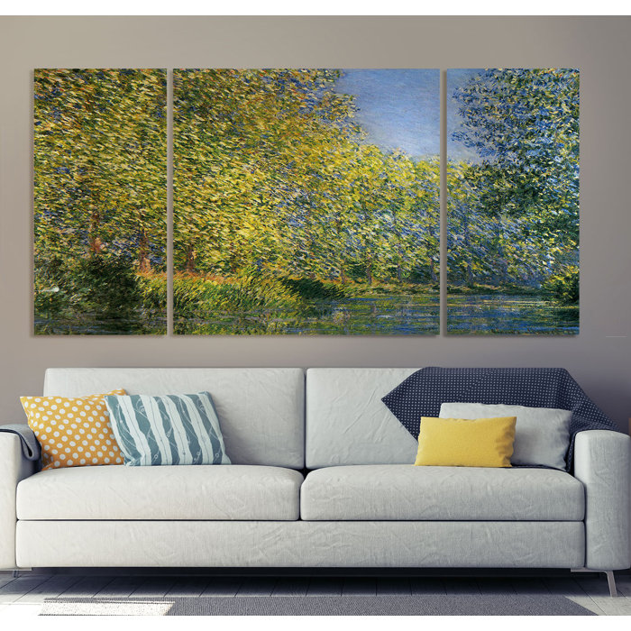 Winston Porter A Premium Bend in the River Graphic Art Print Multi ...