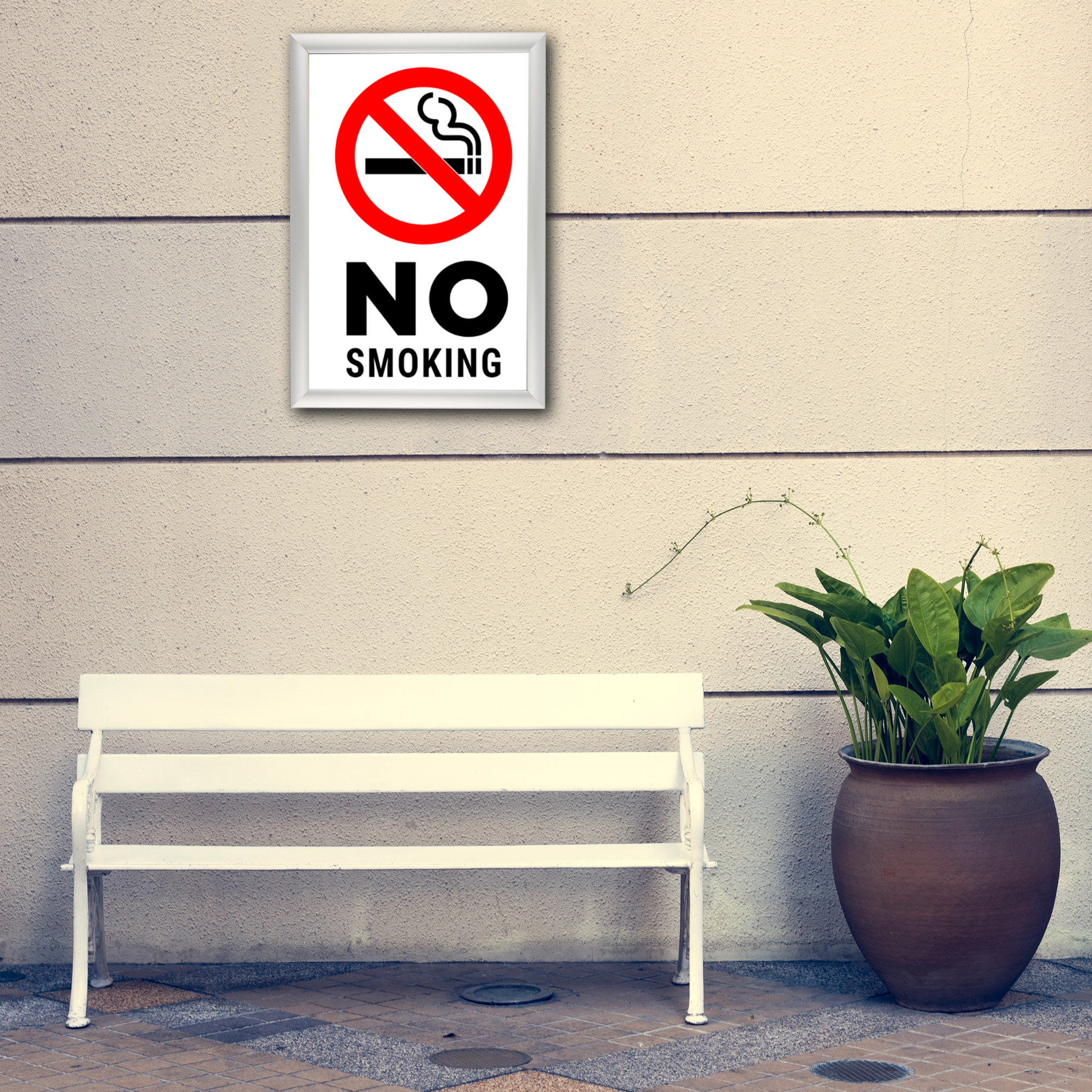 MT Displays M&T Displays Weatherproof Outdoor Snap Poster Frame - Front ...