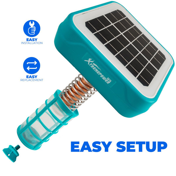 Zeki Shoggy Solar Pool Ionizer - Floating Water Cleaner & Purifier ...
