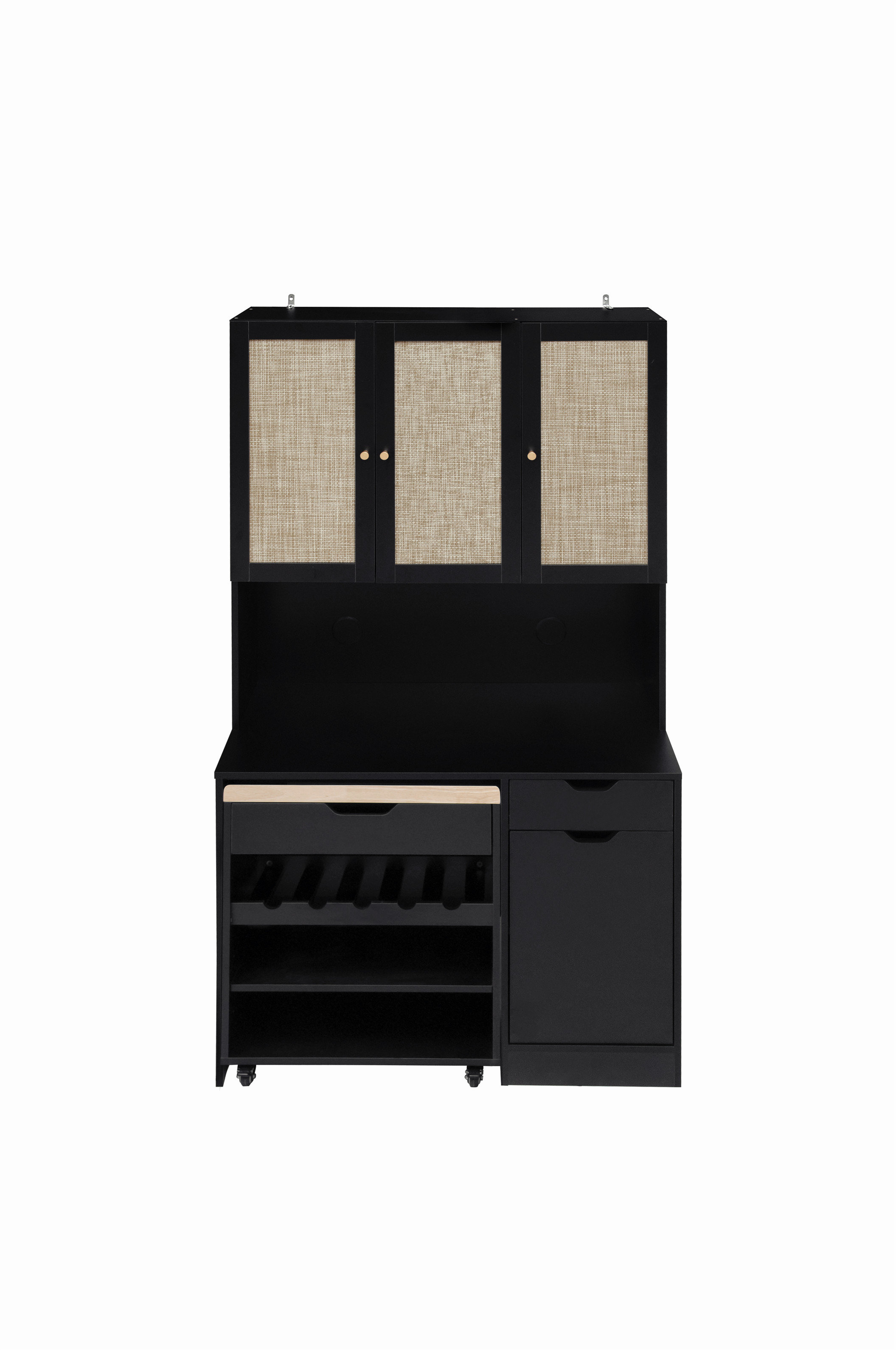 Bay Isle Home™ Versatile Kitchen Pantry Cabinet with Multiple Functions ...