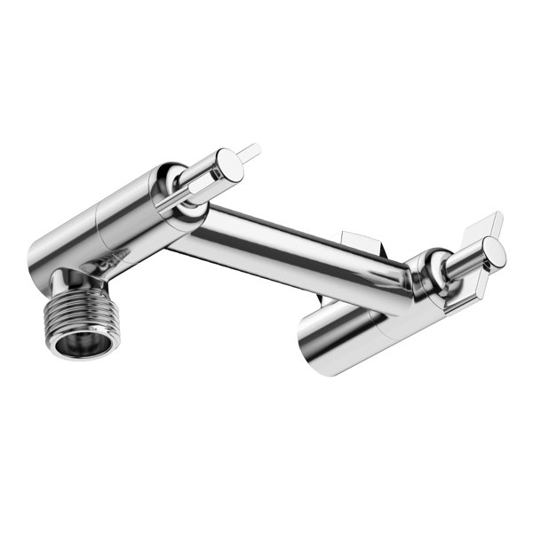 COUOKO 4 Inch Shower Head Extension Arm Adjustable Shower Arm Extension ...