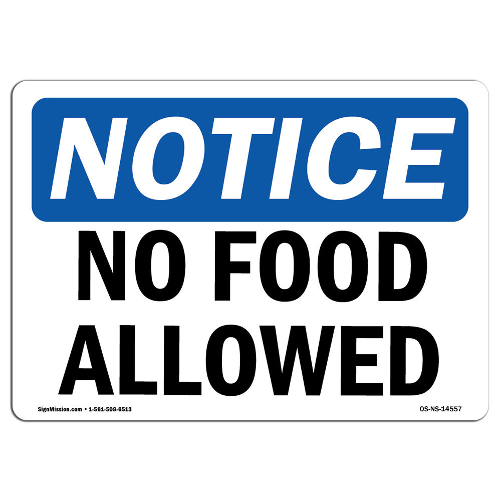 SignMission No Food Allowed Sign | Wayfair