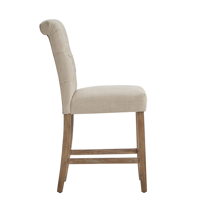 Lark Manor Alsadig Solid Wood Stool & Reviews | Wayfair