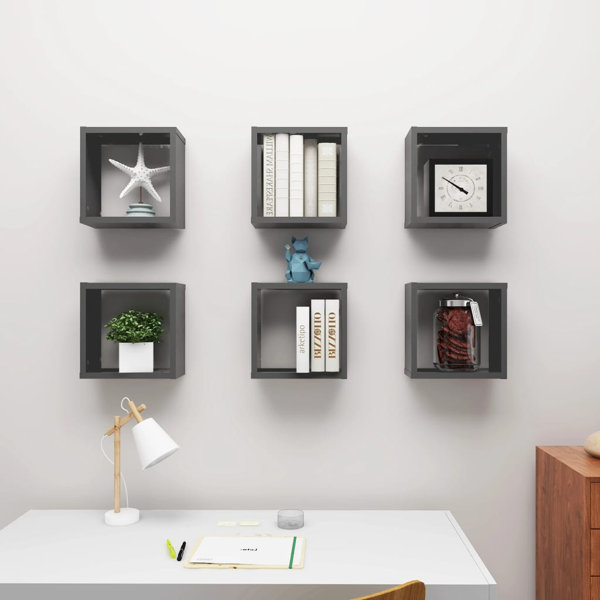 Babisill 6 Piece Square Cube Shelf | Wayfair.co.uk