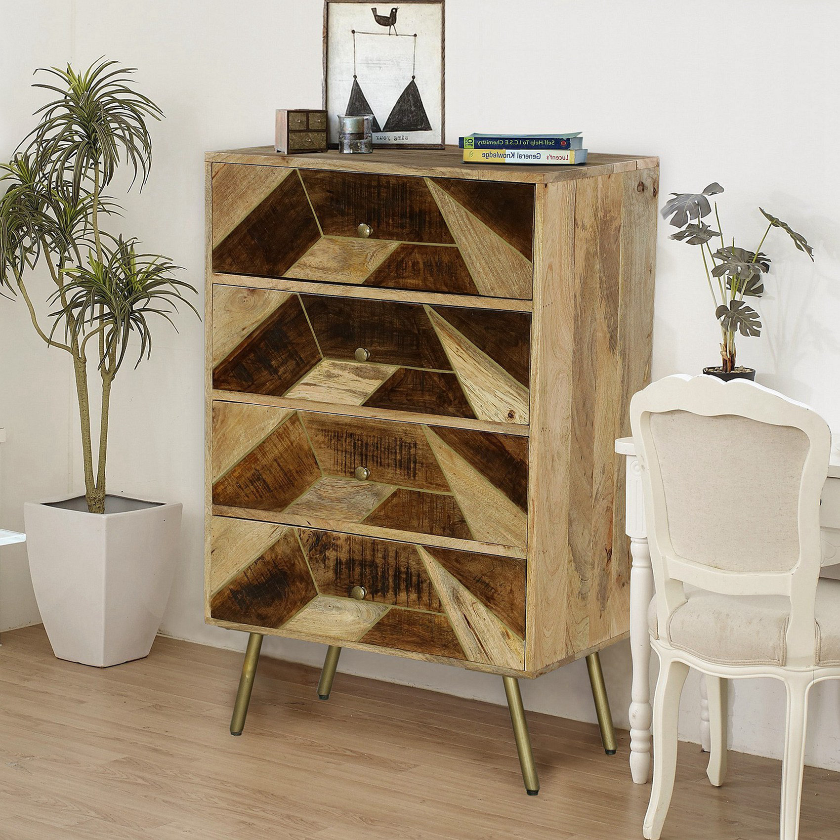 Union Rustic Johnathan 4 Drawer 26.54'' W Dresser | Wayfair