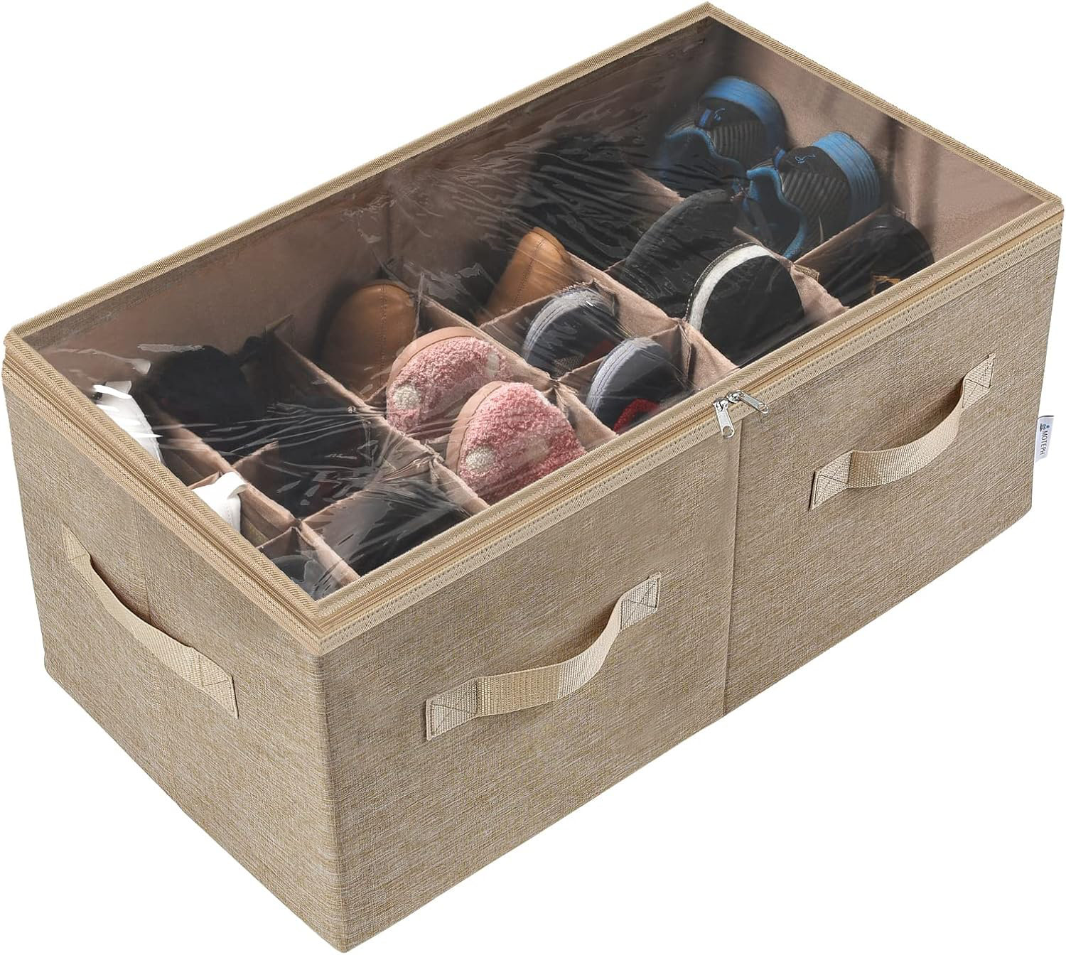 Latitude Run® Shoe Organizer For Closet - Shoe Storage Organizer For ...