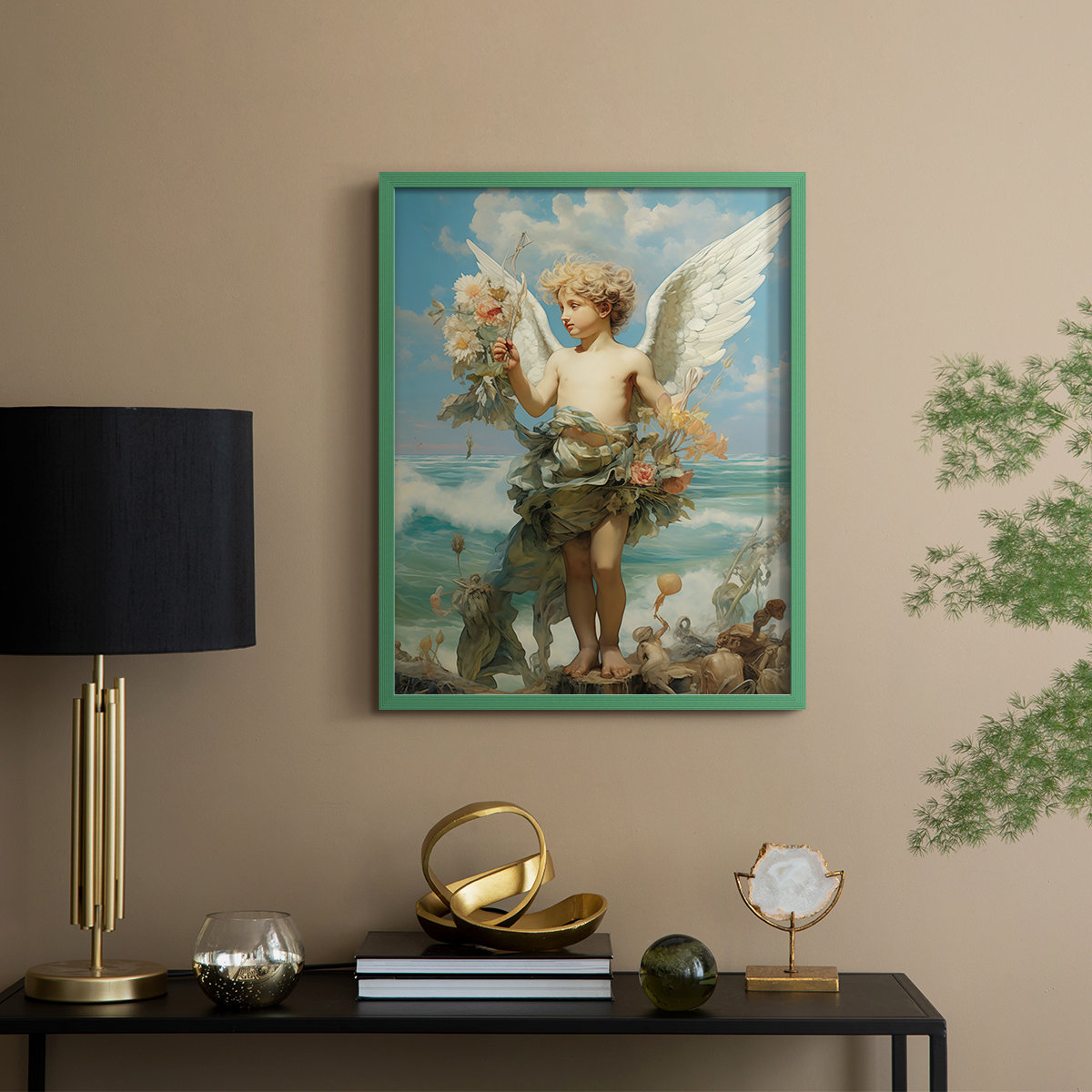 Astoria Grand RELIGIOUS Series CDXII Framed Print - Solid Wood | Wayfair