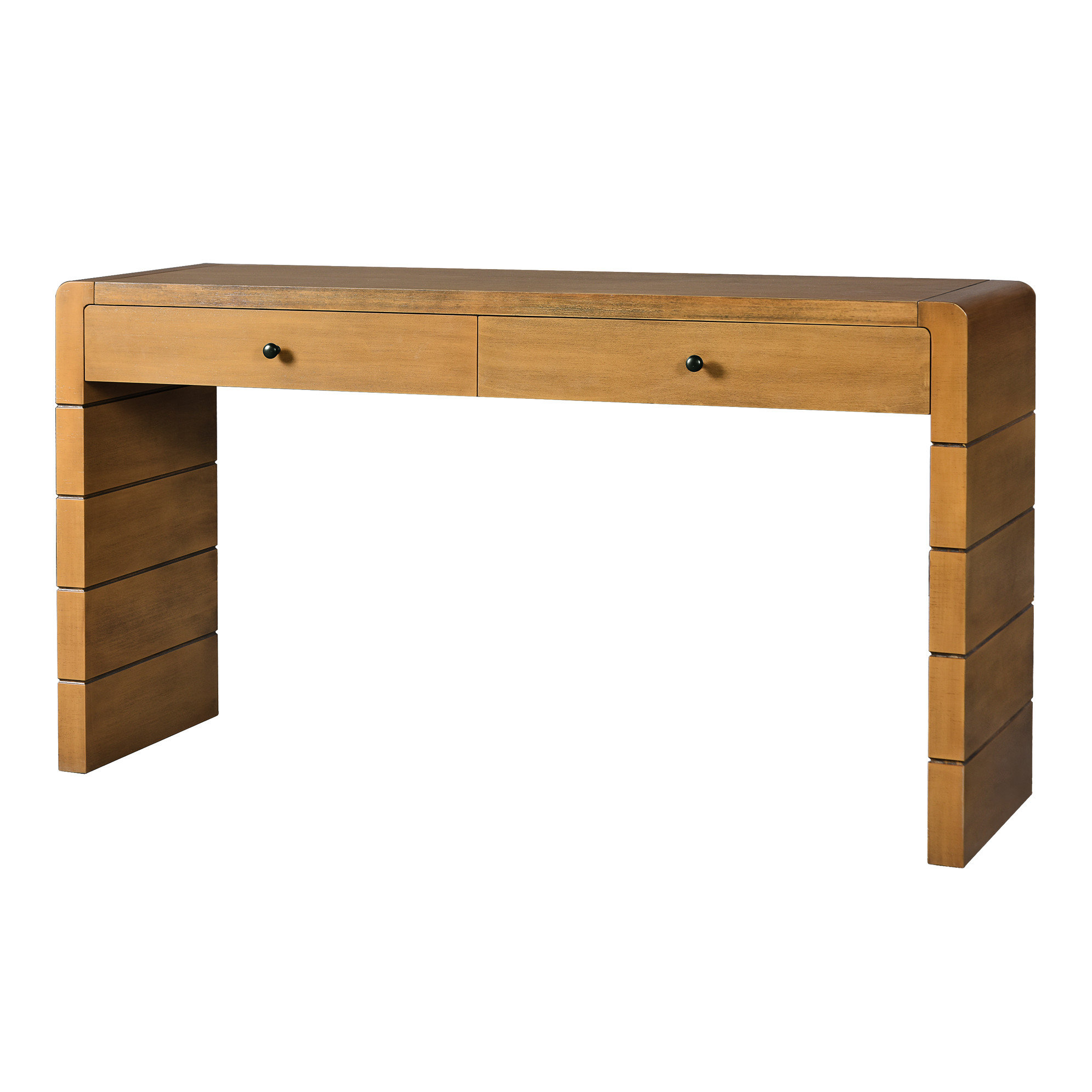 Ophelia & Co. Wooden Entryway Console - Graceful Lines & Practical ...