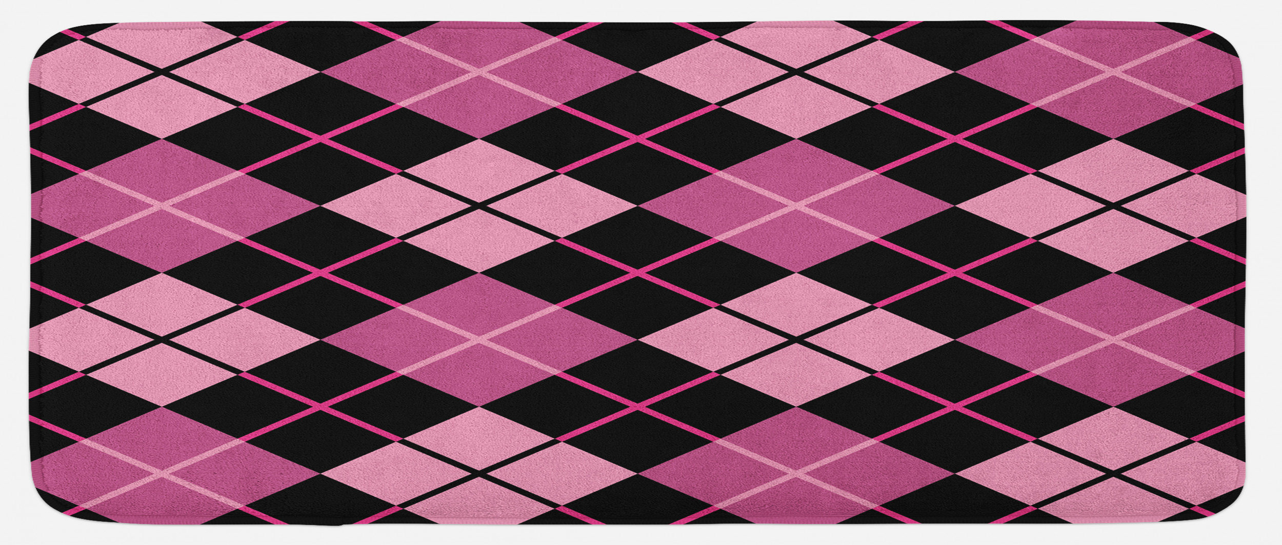 East Urban Home Crosswise Striped Mosaic Pattern Squares Retro Style ...