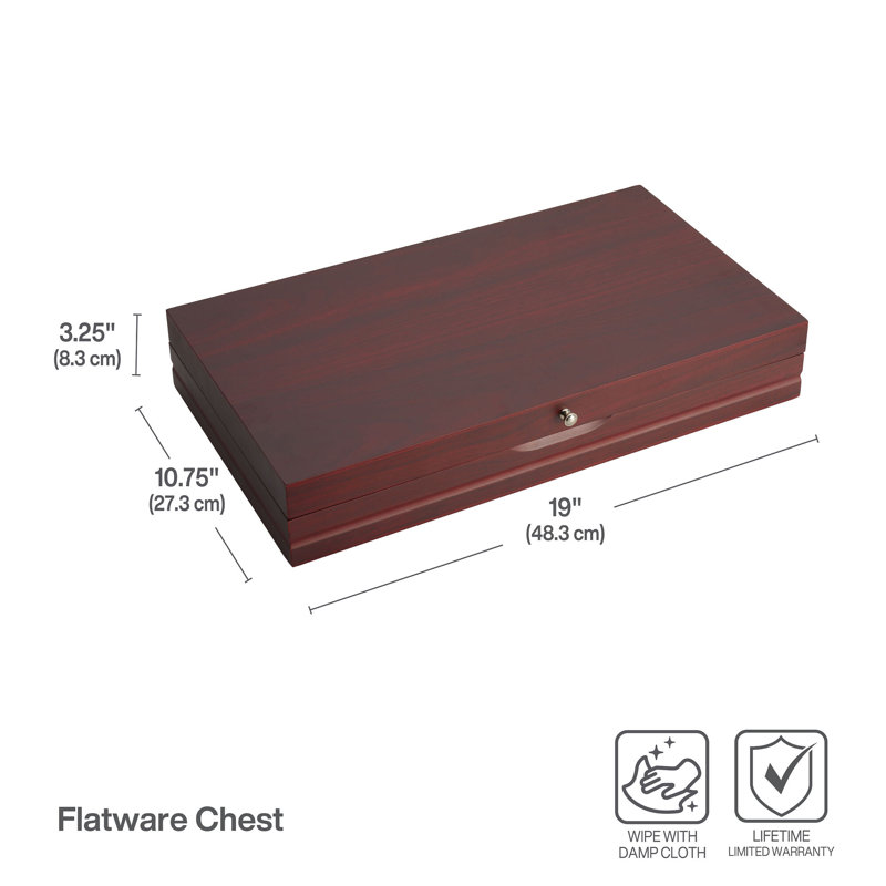 Wallace Flatware Storage Chest/Box & Reviews | Wayfair
