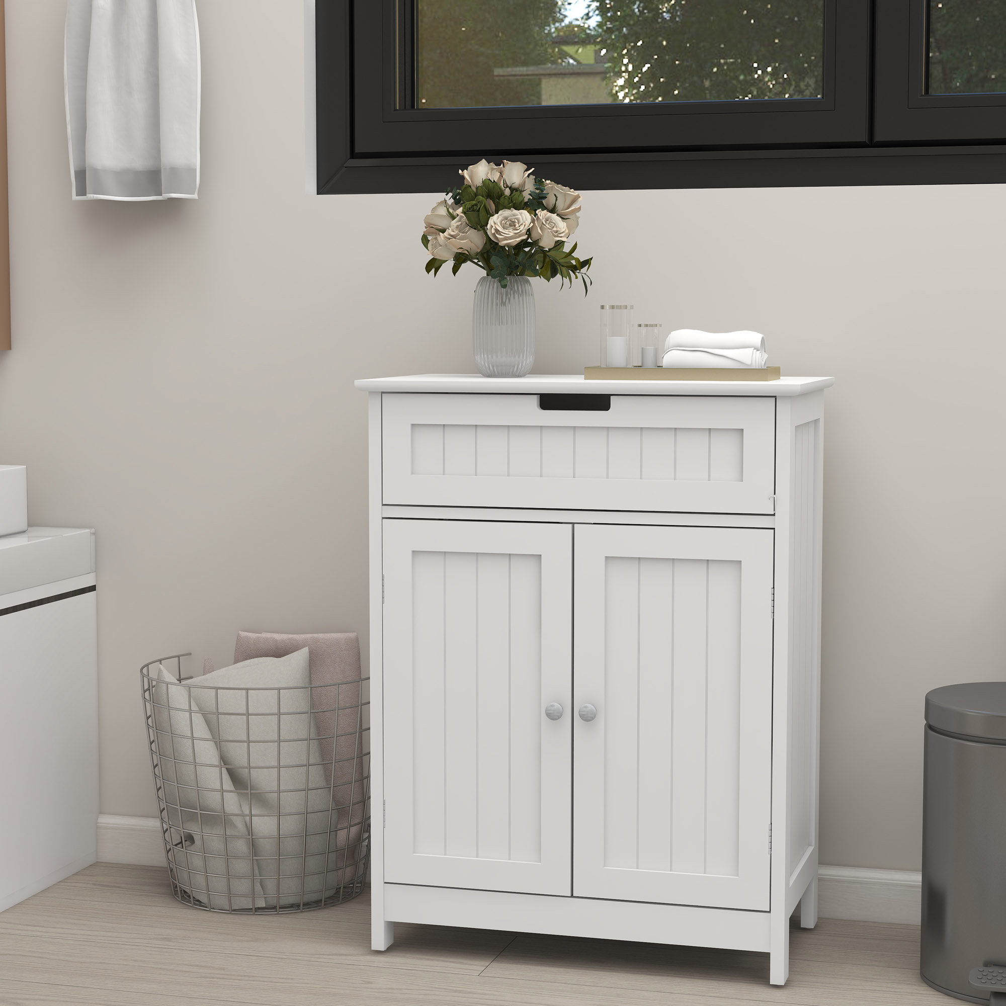 Winston Porter Riece Bathroom Storage | Wayfair
