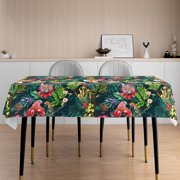 Dakota Fields Tablecloth, Original Design Hand Drawing Art Print Table ...