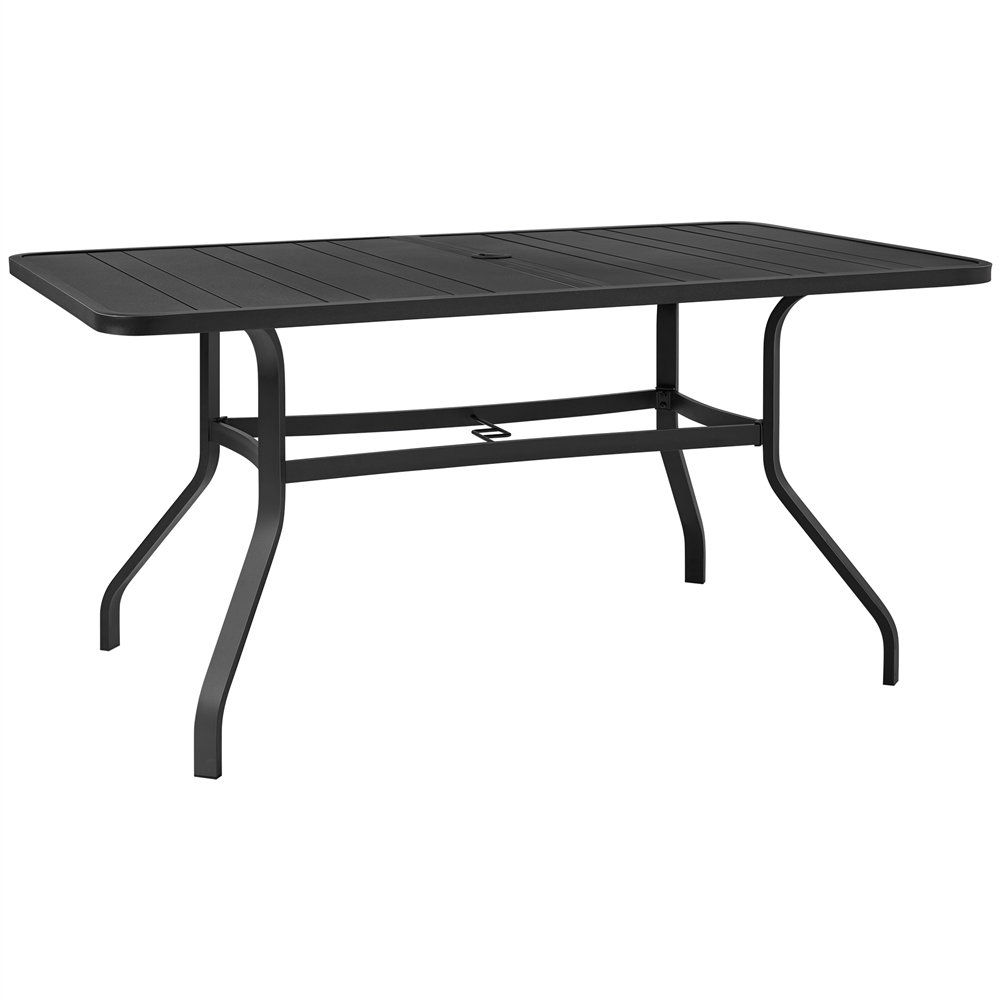 Yaheetech Rectangular 6 - Person 154cm L Outdoor Table | Wayfair.co.uk