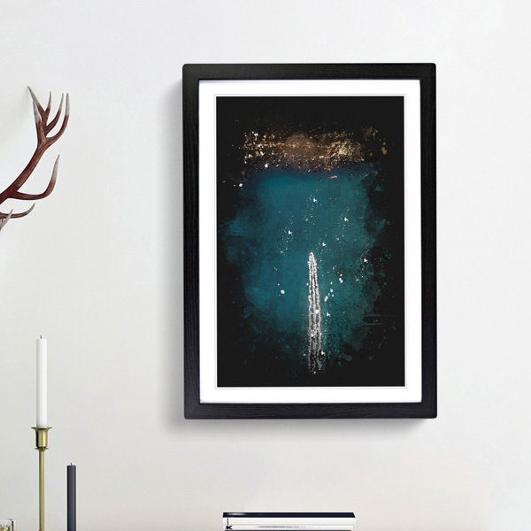 East Urban Home 'Boat' - Picture Frame Graphic Art Print | Wayfair.co.uk